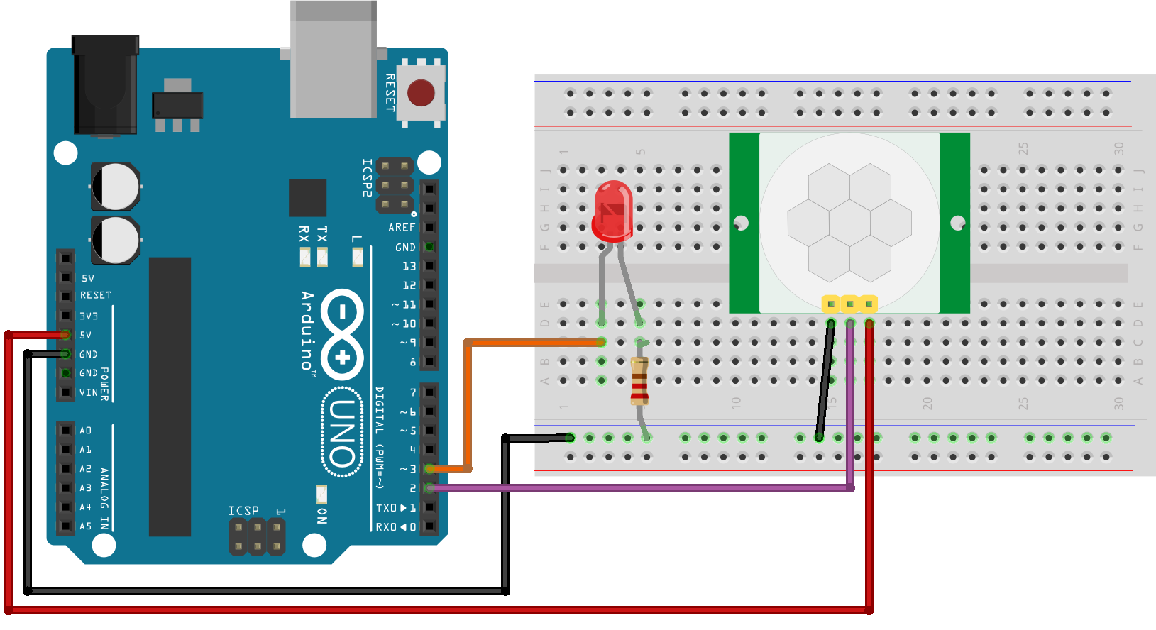 Motion Controlled Light – Texoham AI